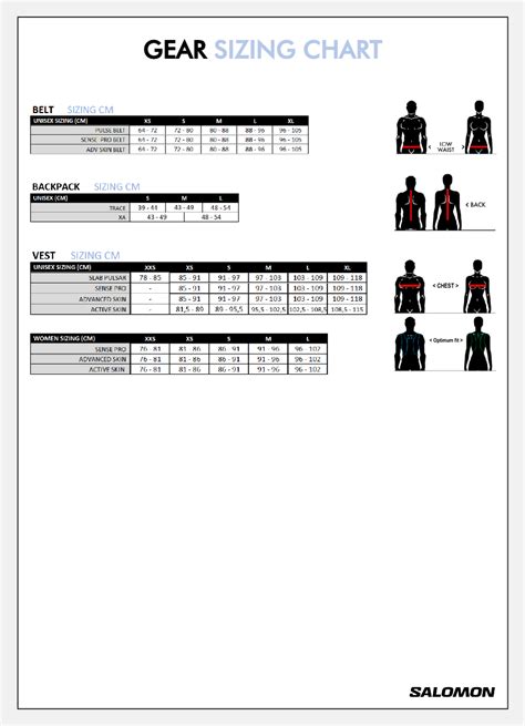 Salomon Sock Size Guide