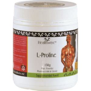 Healthwise L Proline Powder 150g Discount Vitamins Express