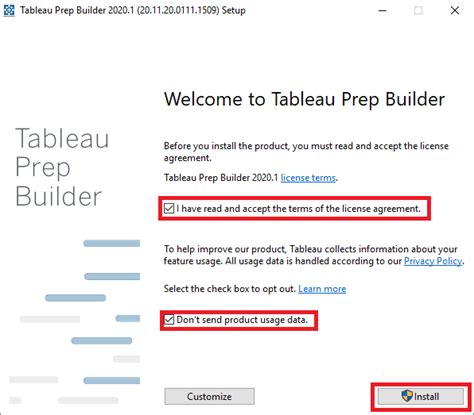 Tableau Prep Installation College Of Public Health