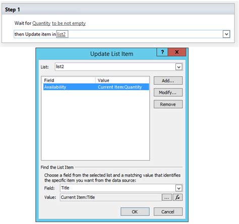 Sharepoint Enterprise Updating A Column Value Based On A Value