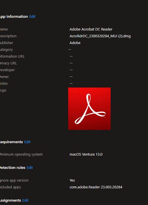 deploying acrobat reader for macos from intune adobe community 14070950
