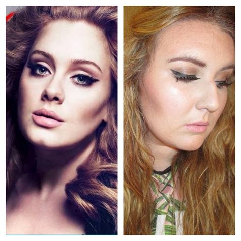 Adele Inspired Glam Look Plus How To Apply False Eye Lashes Glam