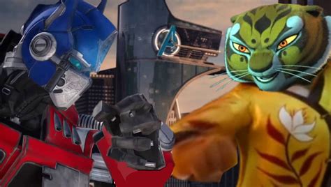 Amt Intros Optimus Prime Vs Tigress By Superspidy500 On Deviantart