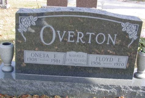 Floyd Emmra Overton 1906 1970 Find A Grave Memorial