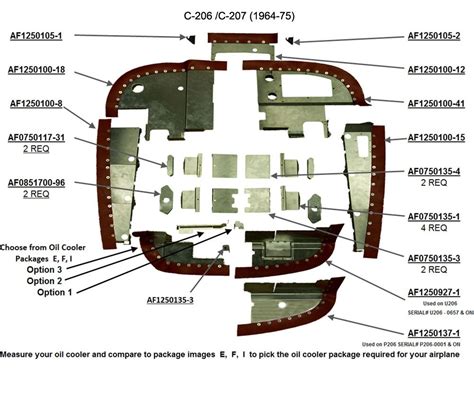 Cessna 206 And 207 Engine Baffles From Knots 2u