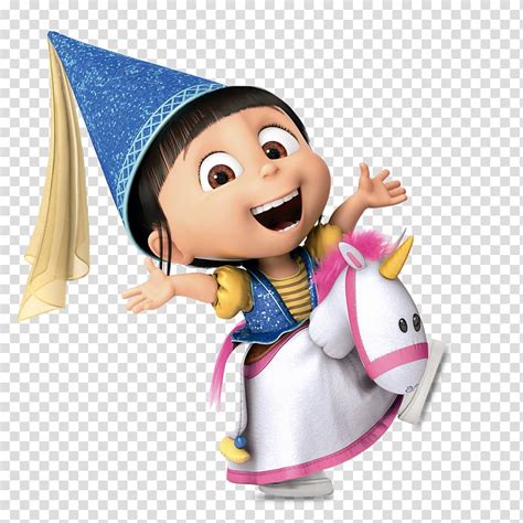 Despicable Me Riding On Unicorn Agnes Despicable Me Felonious Gru