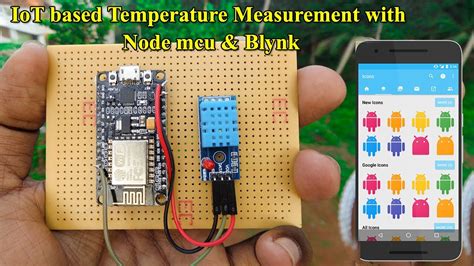 Blynk With Nodemcu DHT Sensor YouTube