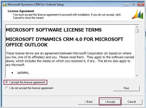 how to install and configure the microsoft dynamics crm 4 0 client