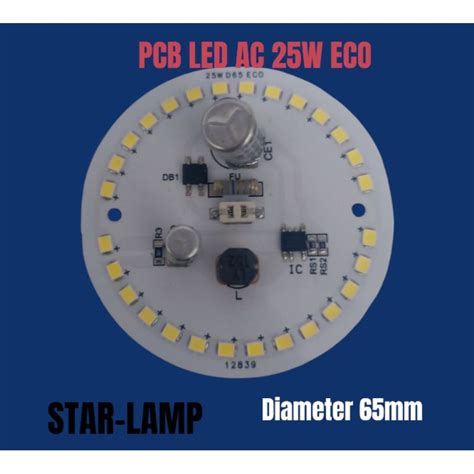 Jual Pcb Led Ac Eco 25w Shopee Indonesia