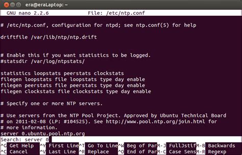 Konfigurasi Ntp Server Pada Ubuntu Erawul S Blog
