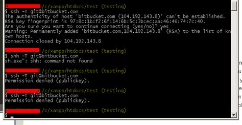 Ssh Git For Windows Error Permission Denied Publickey Stack Overflow