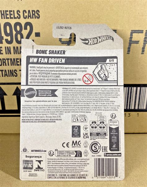 2026 Hot Wheels Mainline Case F Bone Shaker Series Hw Fan Driven Ebay
