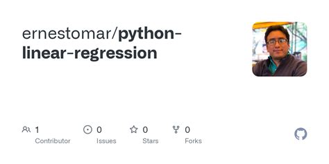Github Ernestomar Python Linear Regression