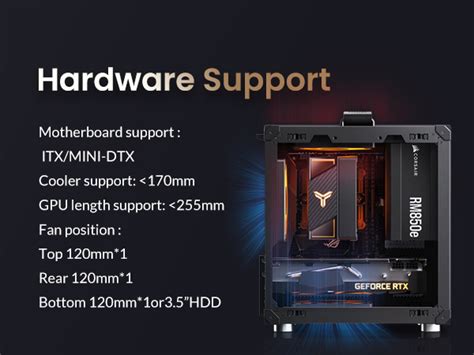 Mua Jonsbo C6 Itx Black Mini Itx Handled Mesh Pc Case Simple Compact Desktop Itx Chassis Sp Mb