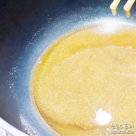 달고나 만드는법 달고나 세트 없이 쉽게 만들기 네이버 블로그