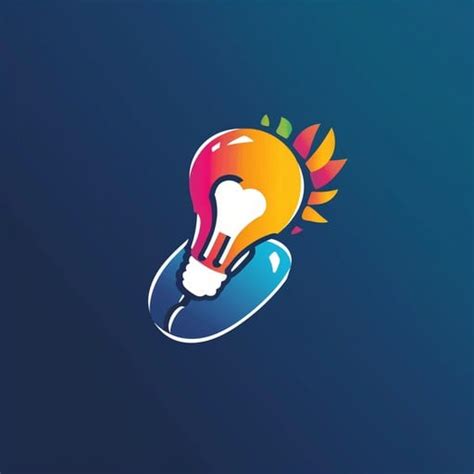 Free Colorful Lightbulb Icon Image Lightbulb Colorful Creativity