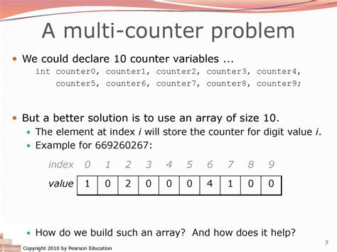 Lecture 7 3 Arrays For Tallying Text Processing Ppt Download