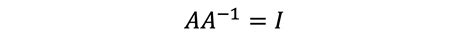 find the inverse of a matrix using python towards data science