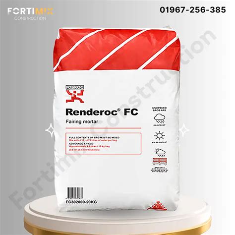 Fosroc Renderoc Fc Bd Price Construction Chemical