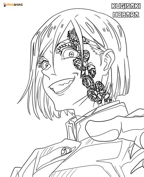 Anime Coloring Pages Jujutsu Kaisen