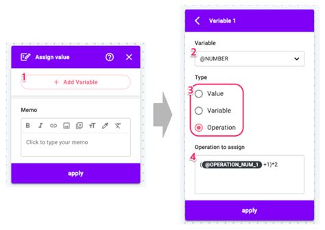 assign value node allganize