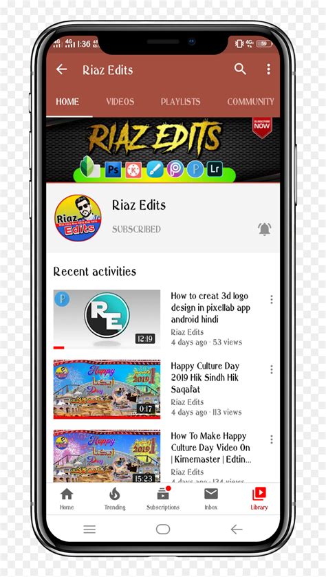 Subscribe And Bell Icon Intro In Kinemaster Subscribe Bell Icon Mobile