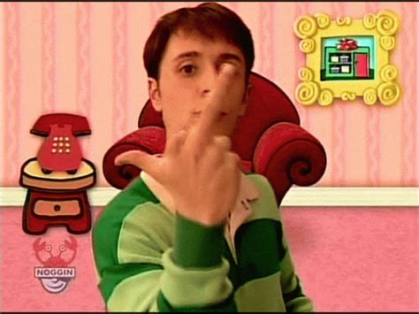 Pembuat Meme Blues Clues Middle Finger