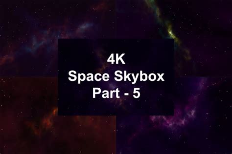 4k Space Skybox Part 5 2d Sky Unity Asset Store