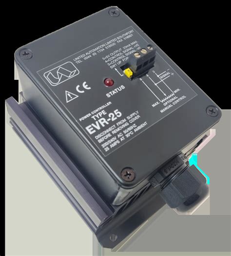 Evr Series 25a 230vac Phase Angle Power Regulator United Automation Ltd