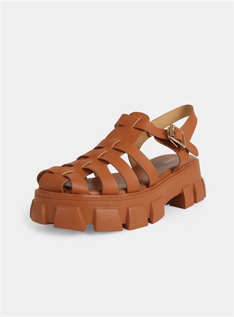 슈펜 청키 플랫폼 피셔맨 샌들 Hpwwnd351d