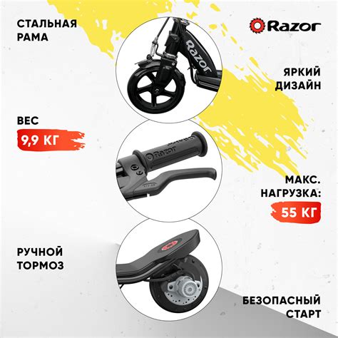 Электросамокат Razor двухколесный купить по цене 26460 ₽ в интернет ...