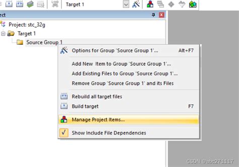 Create A Keil Project With Stc32g Library Function Version Programmer Sought