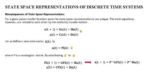 Digital Control Systems State Space Analysis1 Introduction Introduction