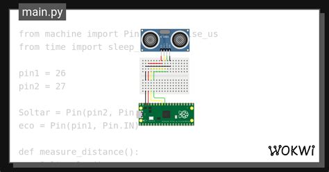 Medidor De Distancia Wokwi Esp32 Stm32 Arduino Simulator