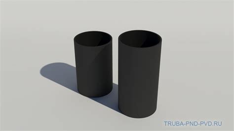 Труба ПНД электротехническая гладкая.