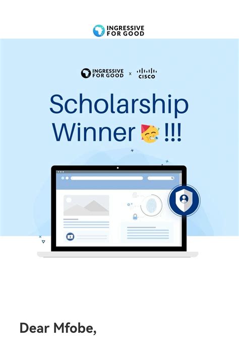 Mfobe Ntintelo On Linkedin I4gcybersecurityscholarship