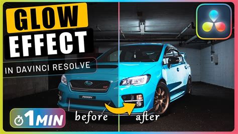How To Add Glow Effect To Video In Davinci Resolve Youtube