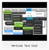 Vertical Text Css3 Free CSS Menu Maker