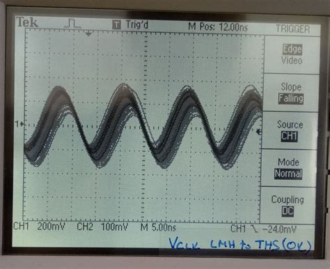 THS EP Hsync Out And Or Vsync Out Does Not Locked To Input Signal After Power Recycle Or
