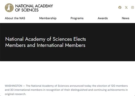 屠呦呦当选美国科学院外籍院士