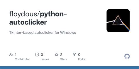 Github Floydouspython Autoclicker Tkinter Based Autoclicker For Windows