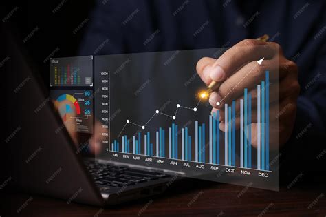 Premium Photo Data Analyst Working On Business Analytics Dashboard