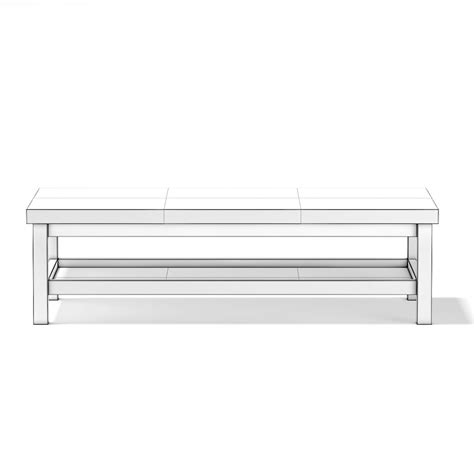 Wooden Rectangular Coffee Table 3d Model 18 C4d Max Obj Ma Unknown Fbx Free3d