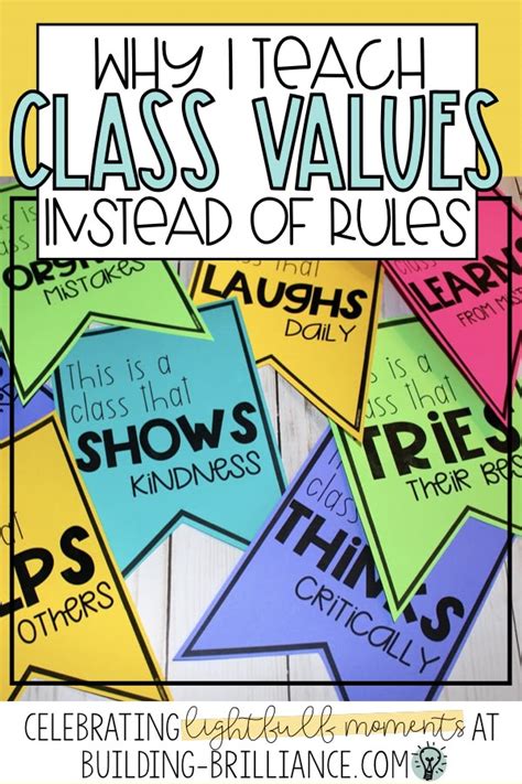 Teaching Class Values For Effective Classroom Management