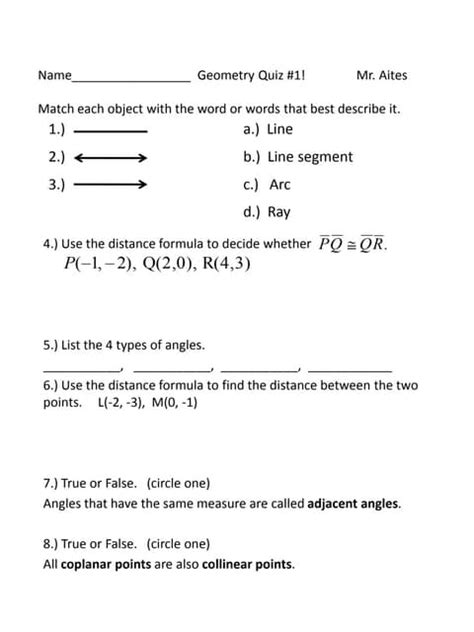 Geometry 1 1 Patterns And Inductive Reasoning Pptx Science