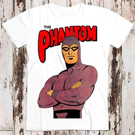 The Phantom Comics Fictional Bangalla Best Seller T Shirt Music Retro
