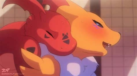 Zonkpunch Guilmon X Renamon