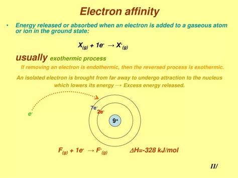 Ppt Electron Affinity Powerpoint Presentation Free Download Id3704050