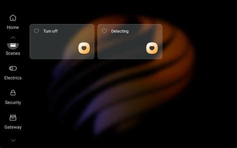 create automation scenes