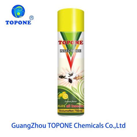 Topone 750ml Insecticide Spray Is Water Based With Tetramethrin 03 And Beta Cypermethrin 0